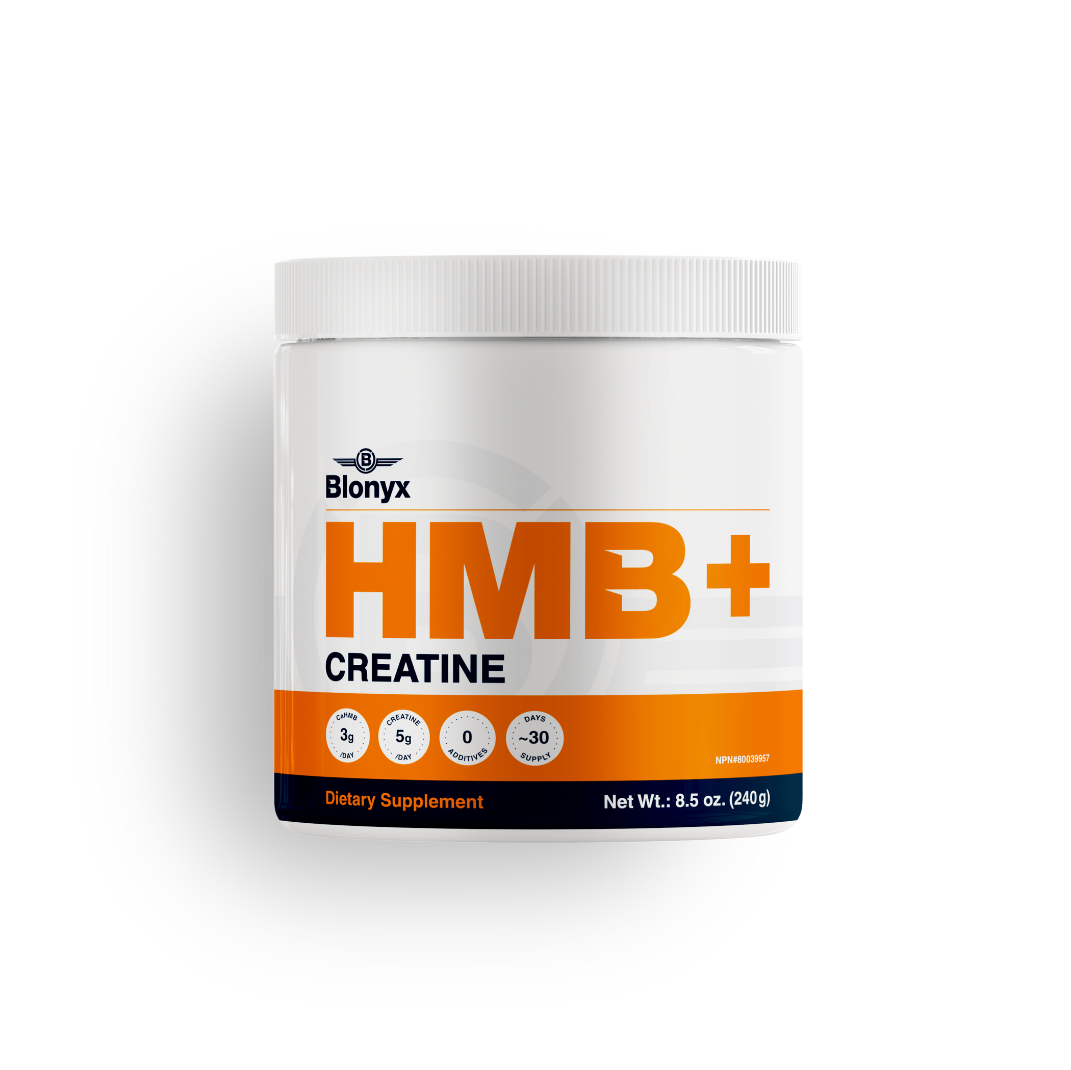 Blonyx HMB+ Creatine Supplement | Creatine with HMB for Performance